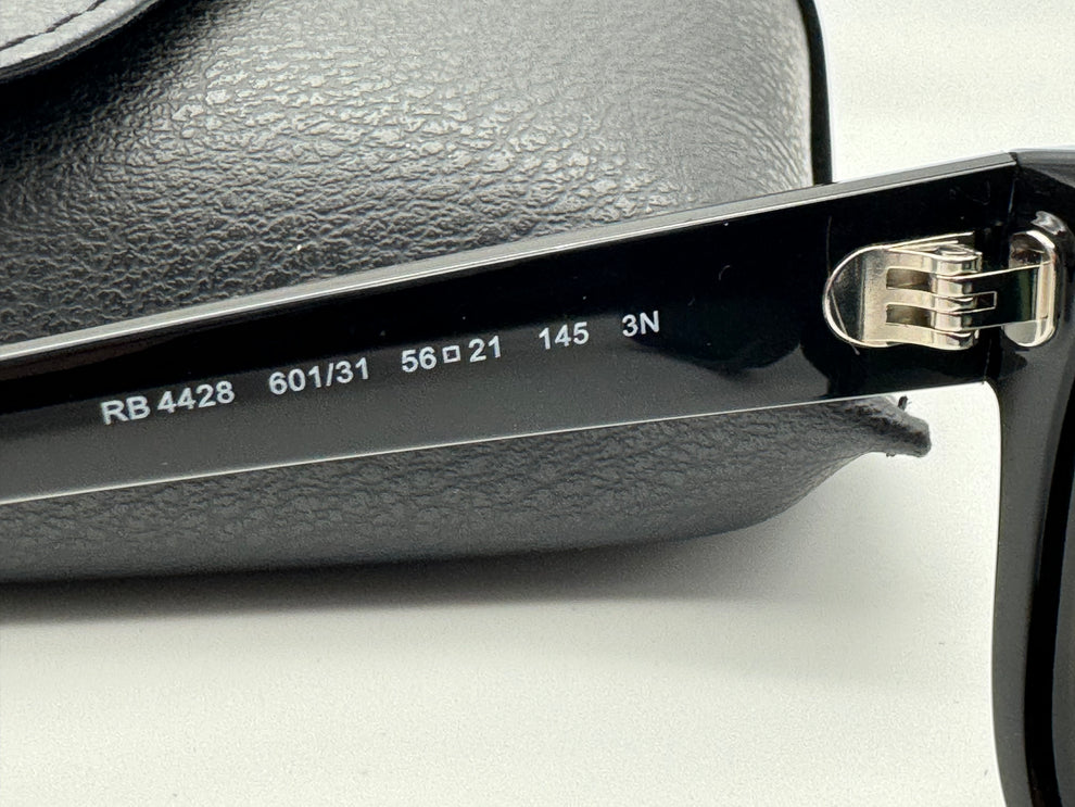 Ray-Ban RB 4428 56mm Black / G15 601 /31 NEW – Shade Review Store